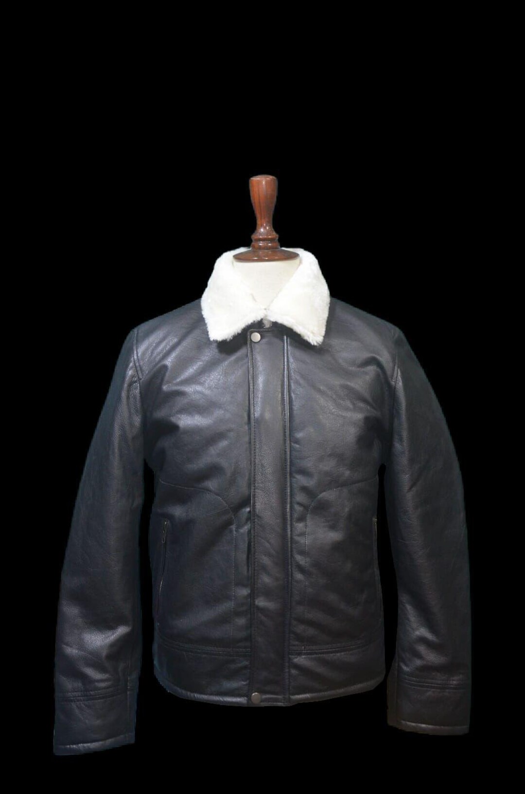 Bomber Aviator Real Leather Jacket Pilot Flying JACKET - Etsy