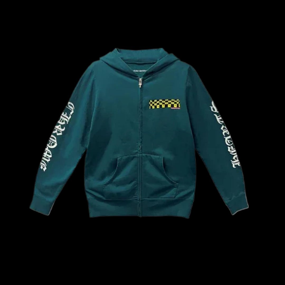 Green Hoodie Matty Boy Edition Chrome Hearts - Etsy