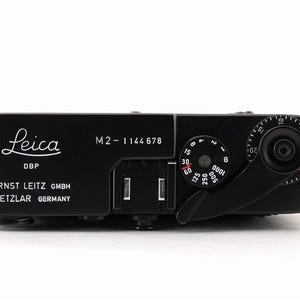 Leica M2 Black Repaint 35mm Rangefinder Film Camera W/l39 Adapter - Etsy