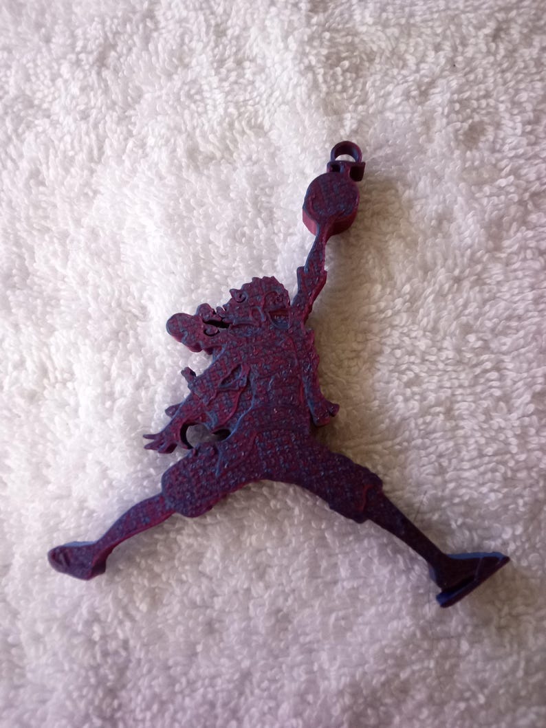 Jumpman Luffy Keychain, 3D Print - Etsy