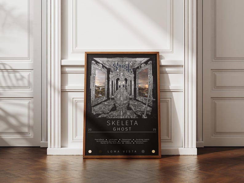 Ghost Poster | Skeleta Poster | Album Poster Prints | Wall Decor ...