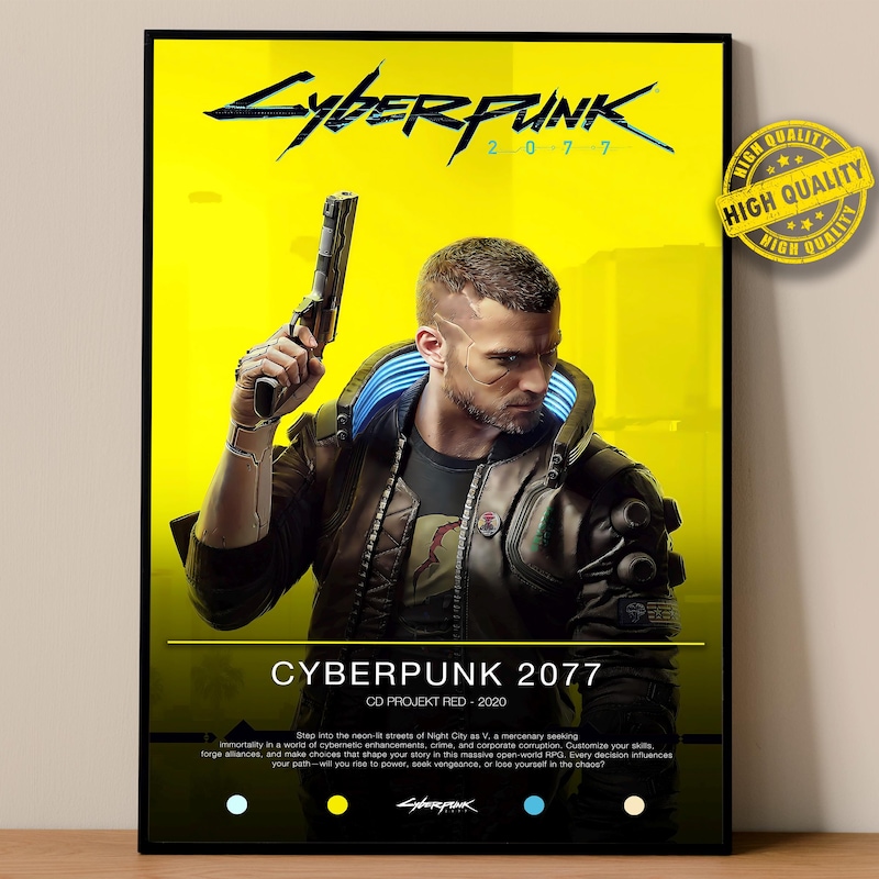 Cyberpunk Wall Art - Etsy