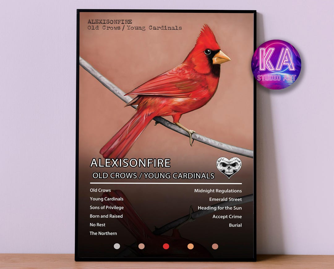 Alexisonfire Poster | Old Crows / Young Cardinals Poster | Album Poster ...