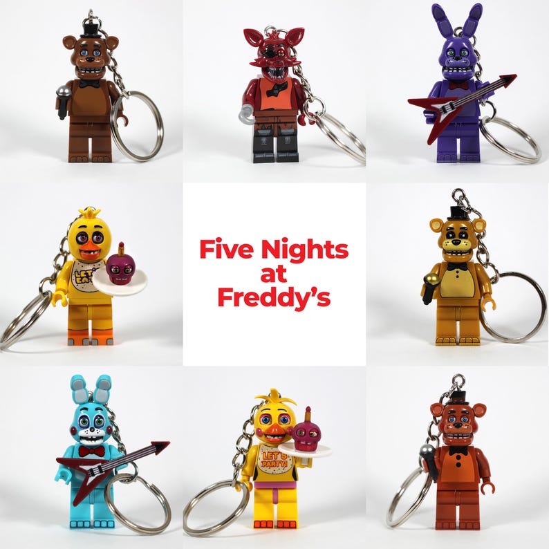 Fnaf Keychain | Toy Bonnie | Five Nights at Freddy's - Etsy Australia
