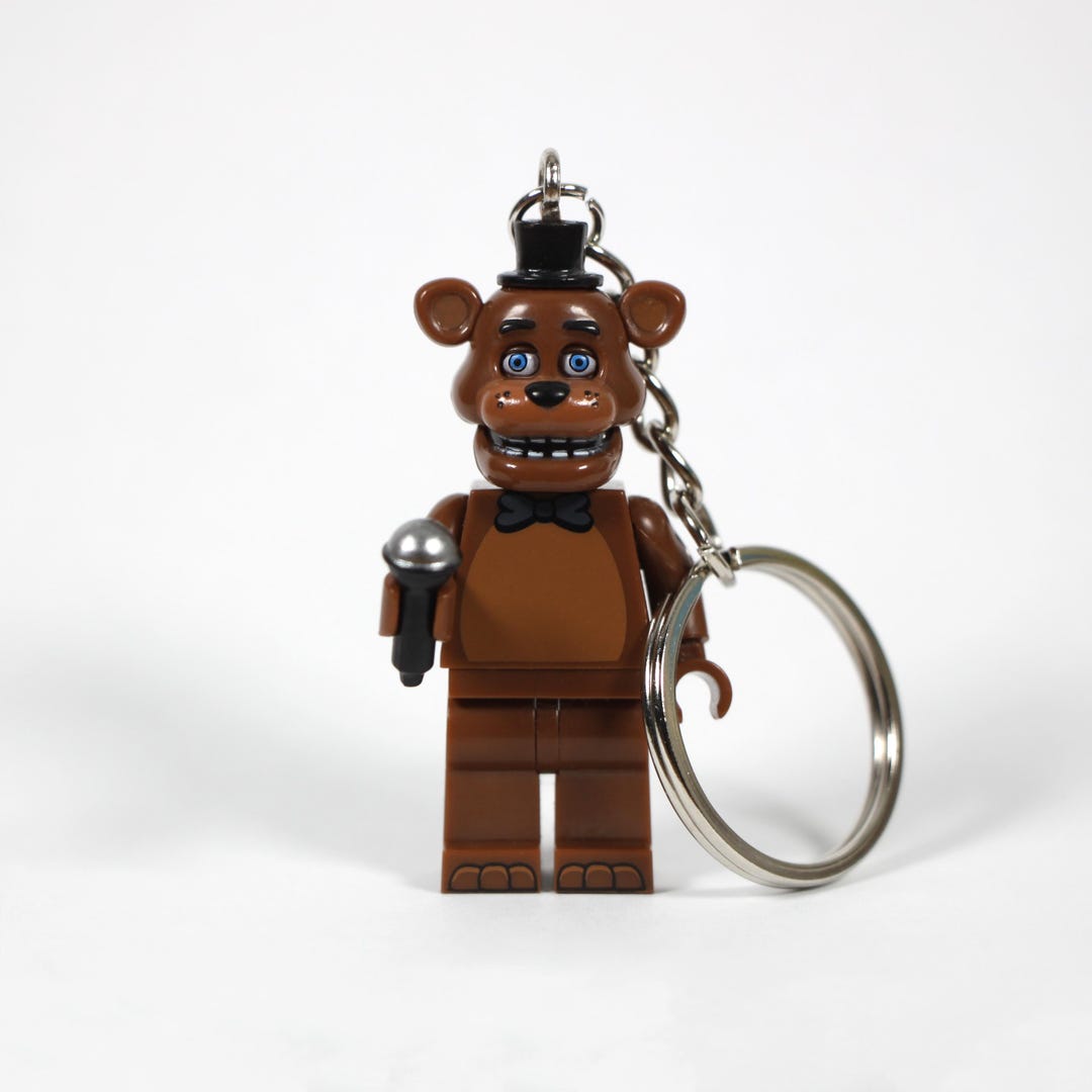 Fnaf Keychain | Freddy | Lego Compatible | Five Nights at Freddy's - Etsy