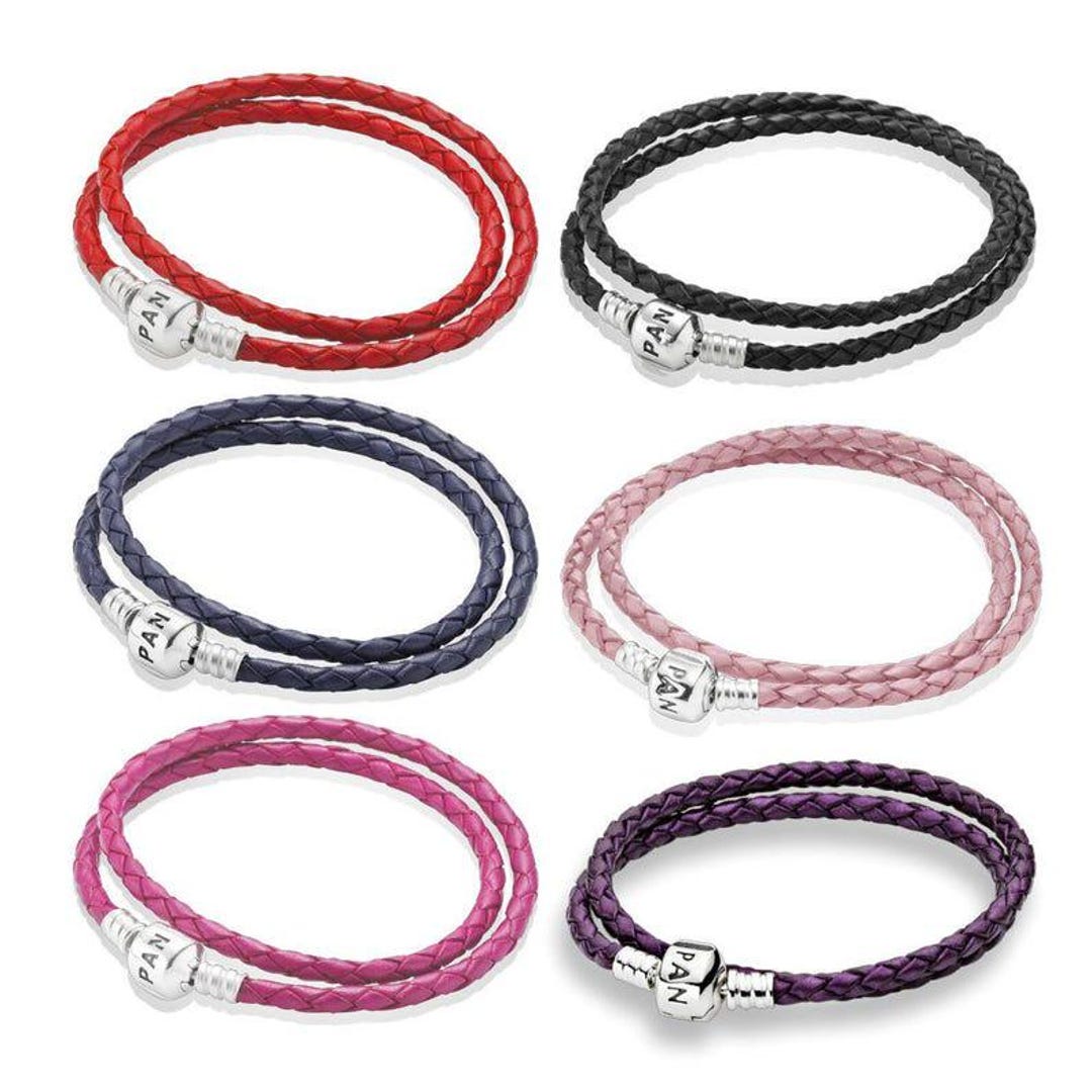 Pandora Bracelet S925 Pure Silver Simple Multi-style Double-layer ...