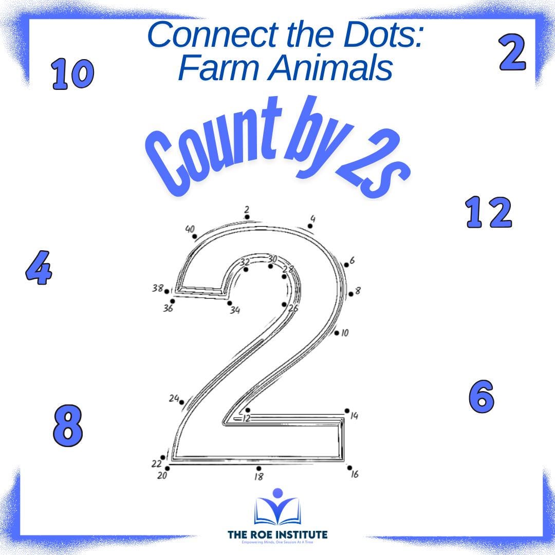 Counting by & Connect the Dots Activity Bundle (1s, 2s, 5s, 10s, 100s ...