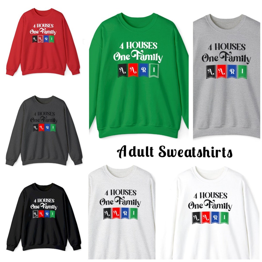 Four Houses One Family School Team Unisex ADULT Heavy Blend™ - Etsy