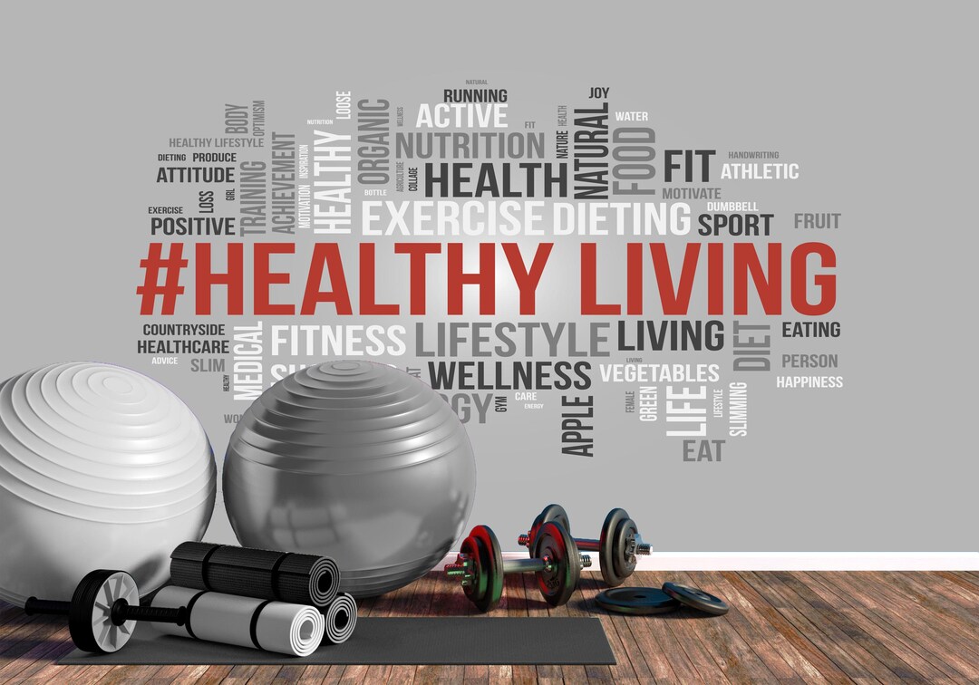 Gym Writing Fitness Motivation Wallpaper,peel and Stick Wallpaper ...