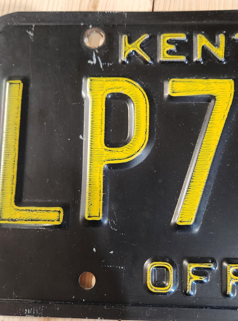 Kentucky Official License Plates - Etsy