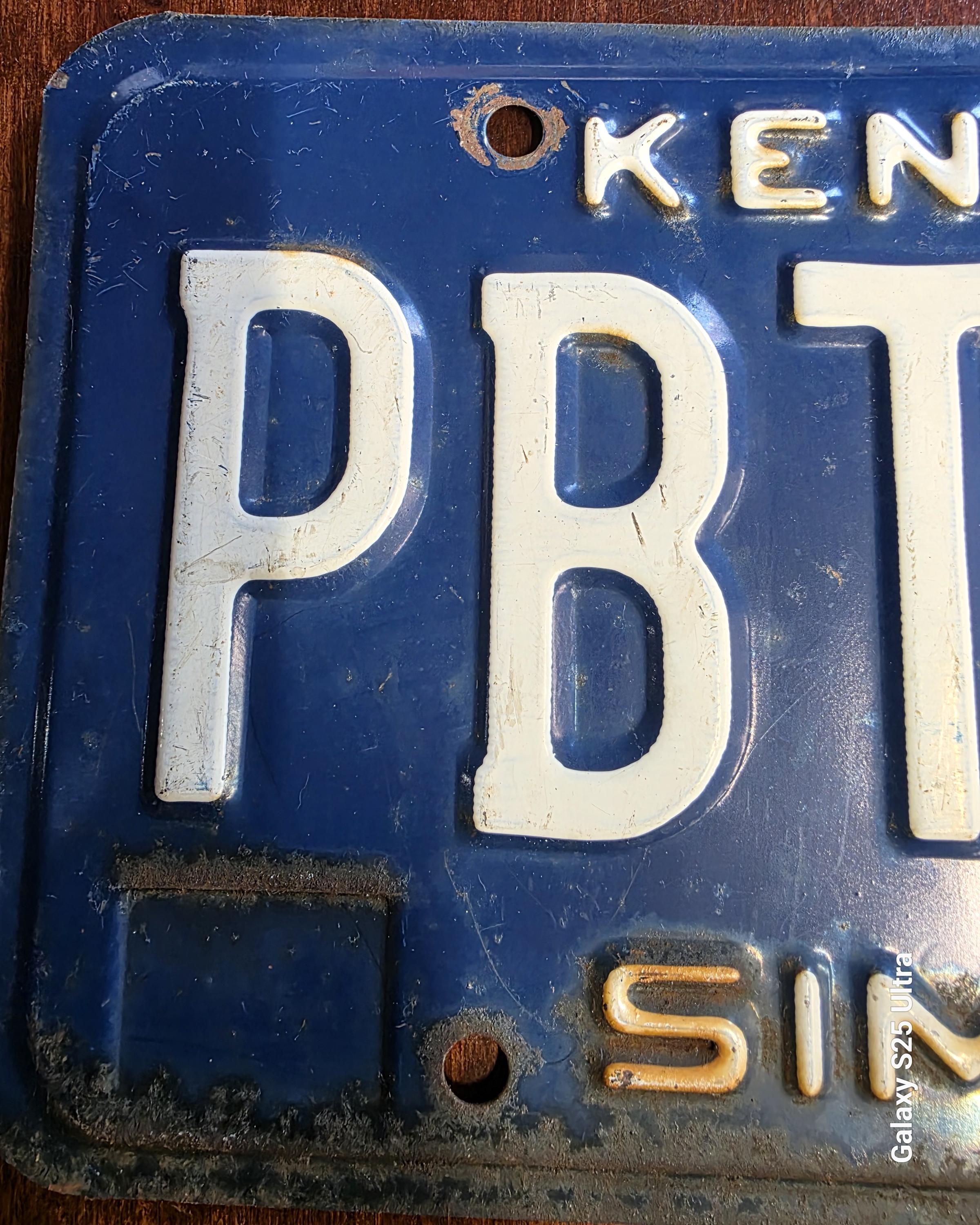 1988 Kentucky License Plate ( SIMPSON) - Etsy
