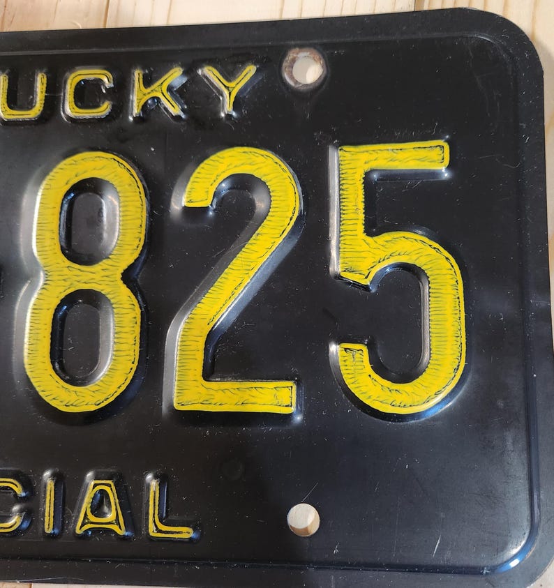 Kentucky Official License Plates - Etsy