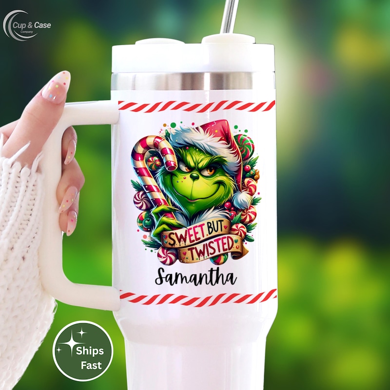 Grinch Stanley Cups - Etsy