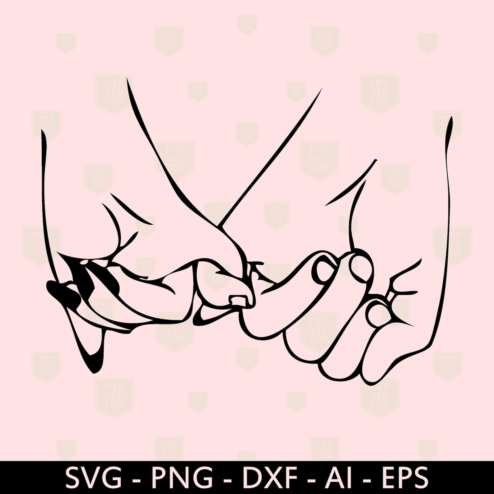 Holding Hands SVG, Hands Svg, 2 Hands Svg, Hands PNG Bundle, Couple ...