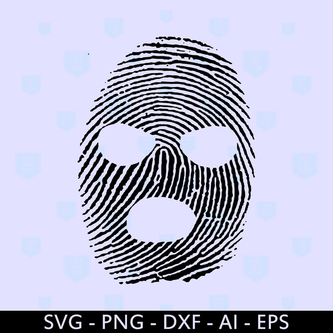 Fingerprint SVG, Finger Svg, Finger Print, Fingerprint Vector Cut Files ...