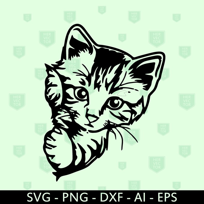 Meme Cat, Cute Cat Svg, Cat Svg, Cute Cat Laser Cut, Meme Cat Vector ...