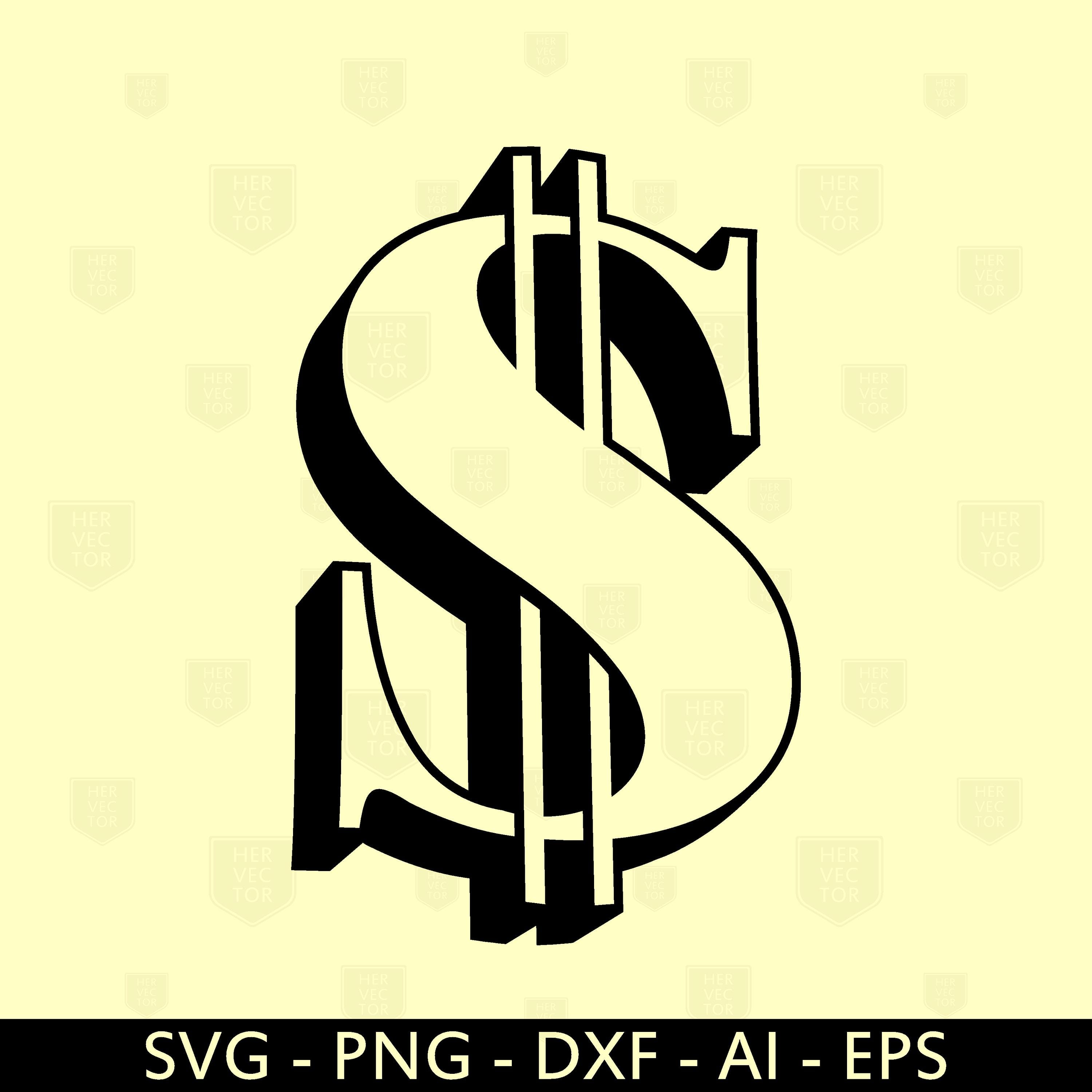 Dollar Sign Svg, Dollar Symbol Svg, Us Dollar Sign Png, Money Sign Svg ...