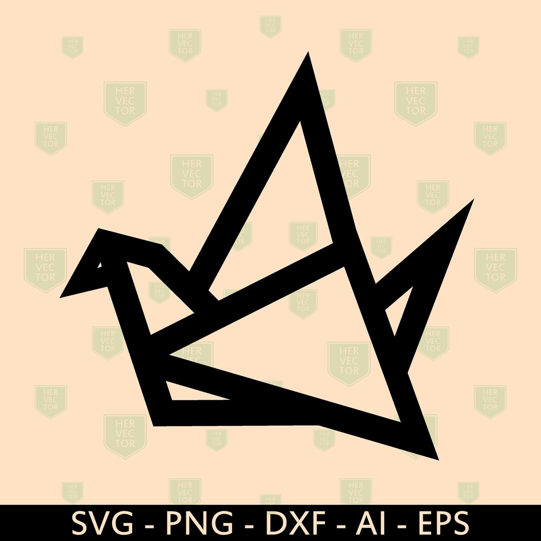 Bird Svg, Origami Bird Svg, Origami Paper Bird Svg File, Origami Svg ...