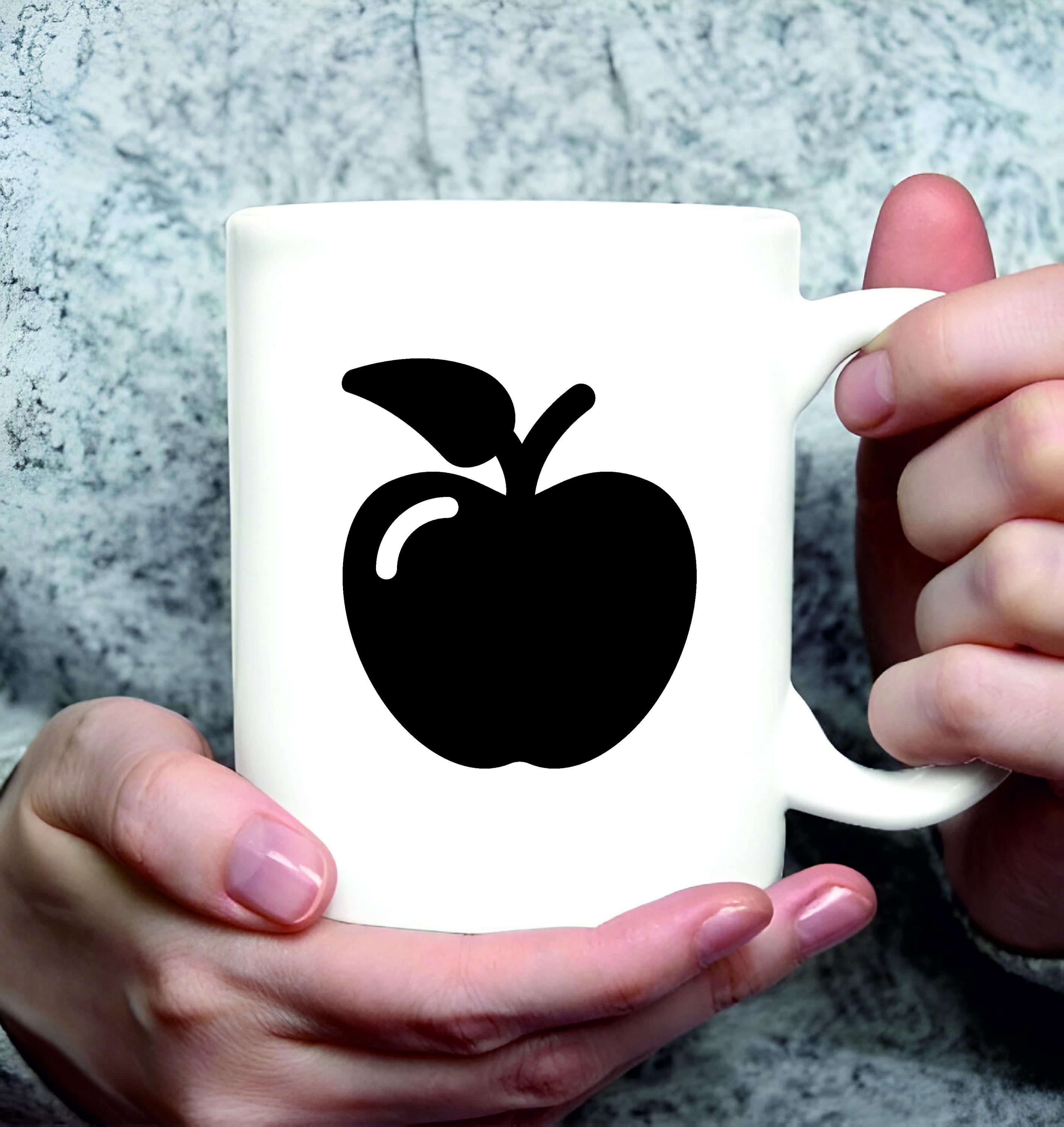 Apple SVG, Apple Laser Cut, Apple Silhouette Cut Files, Back to School ...
