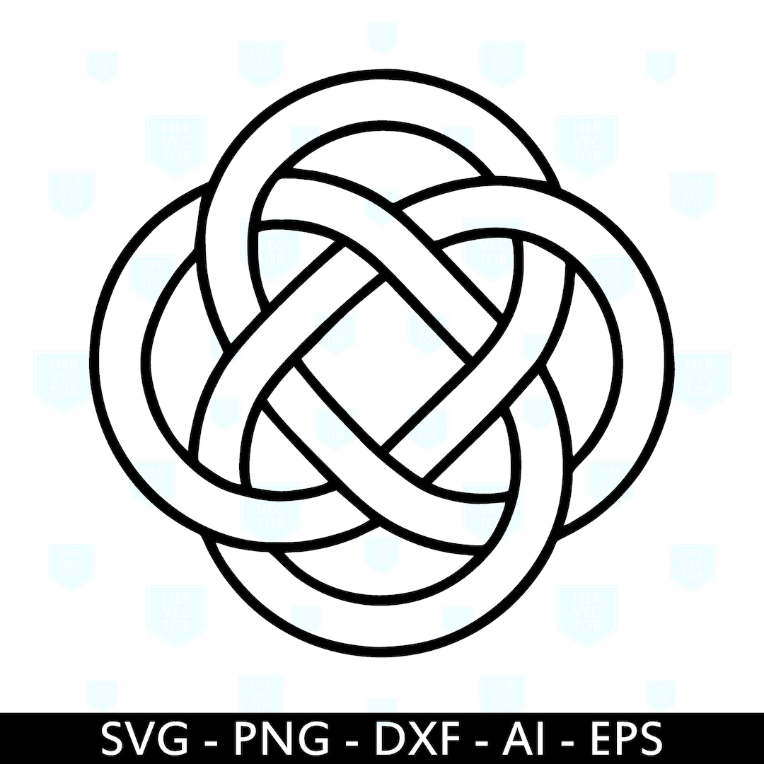 Celtic Knot SVG Files, Celtic Tatoo Svg, Celtic Knot Cut Files, Celtic ...