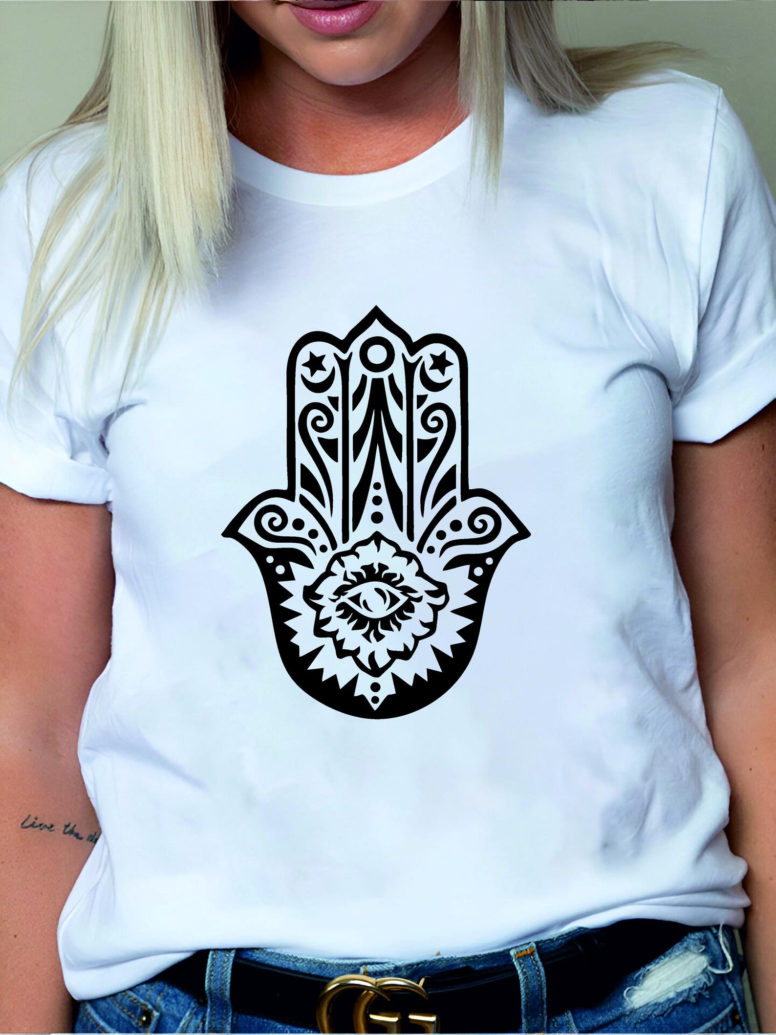 Hamsa Hand Svg, Hamsa Svg, Hand of Fatima Svg, Magic Eye Svg, Hamsa ...