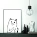 Middle Finger Svg, Star Cat Svg, Middle Finger Cat, Star Eyes Svg, Cat ...