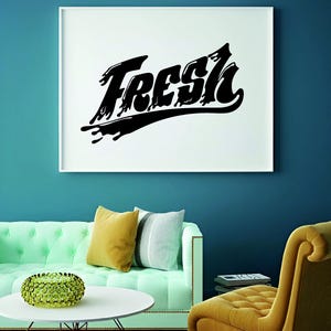 Fresh Svg, Fresh Motivation Svg, Lettering Svg, Motivational Clip Art ...