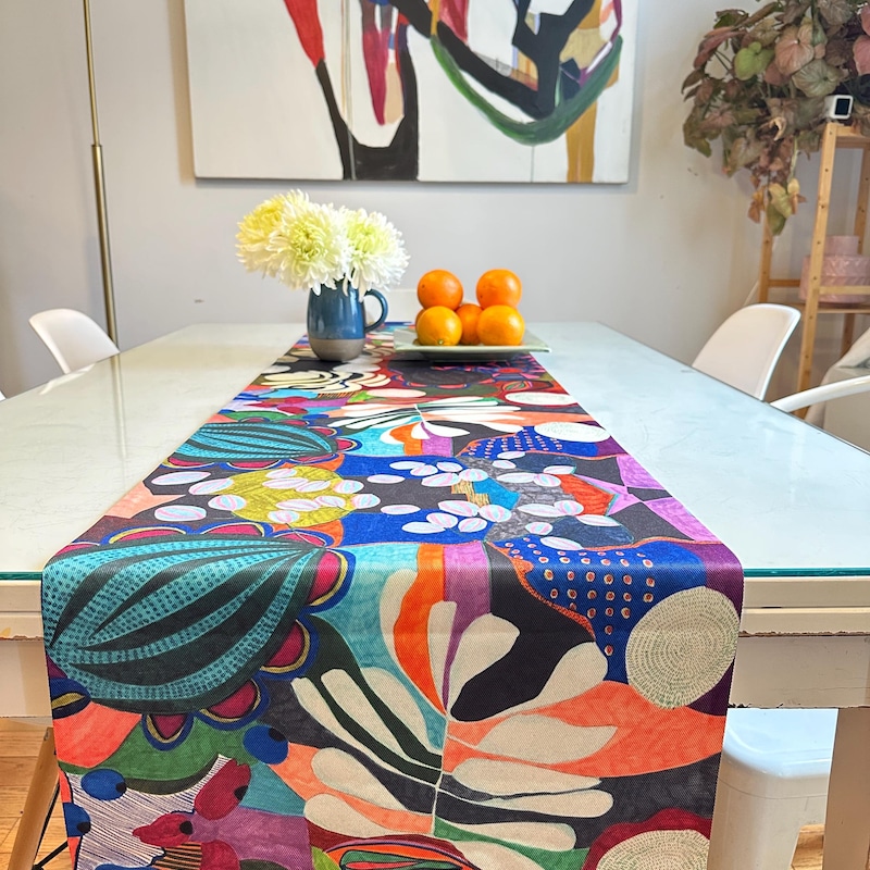 Spring Table Runner - Etsy
