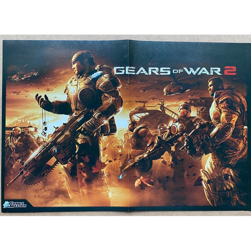 Gears of War Poster - Etsy