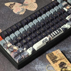 Ellen Joe 129 Keycap Set Zenless Zone Zero Anime PBT Keycaps, Cherry ...