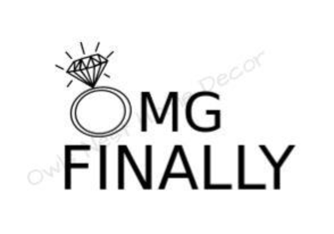 OMG Finally SVG File, Digital Download, Cut File, Cricut, Silhouette ...