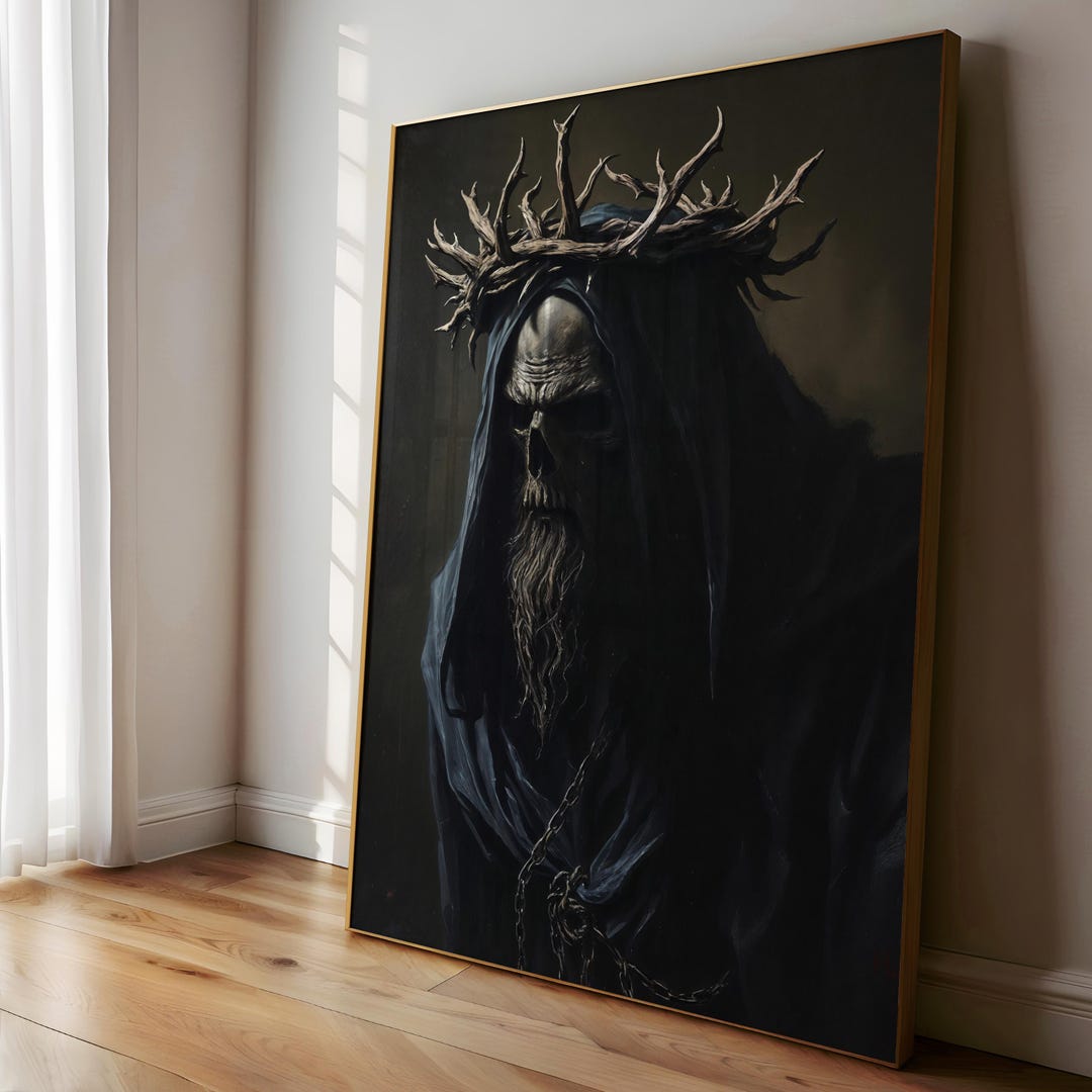 Hades Dark Art Print: Gothic God of the Underworld - Etsy