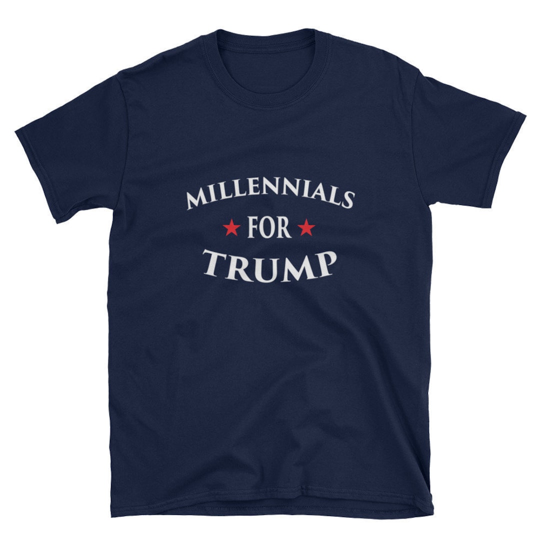 Millennials for Trump 2024 Election Shirt Gift Conservative Republican ...