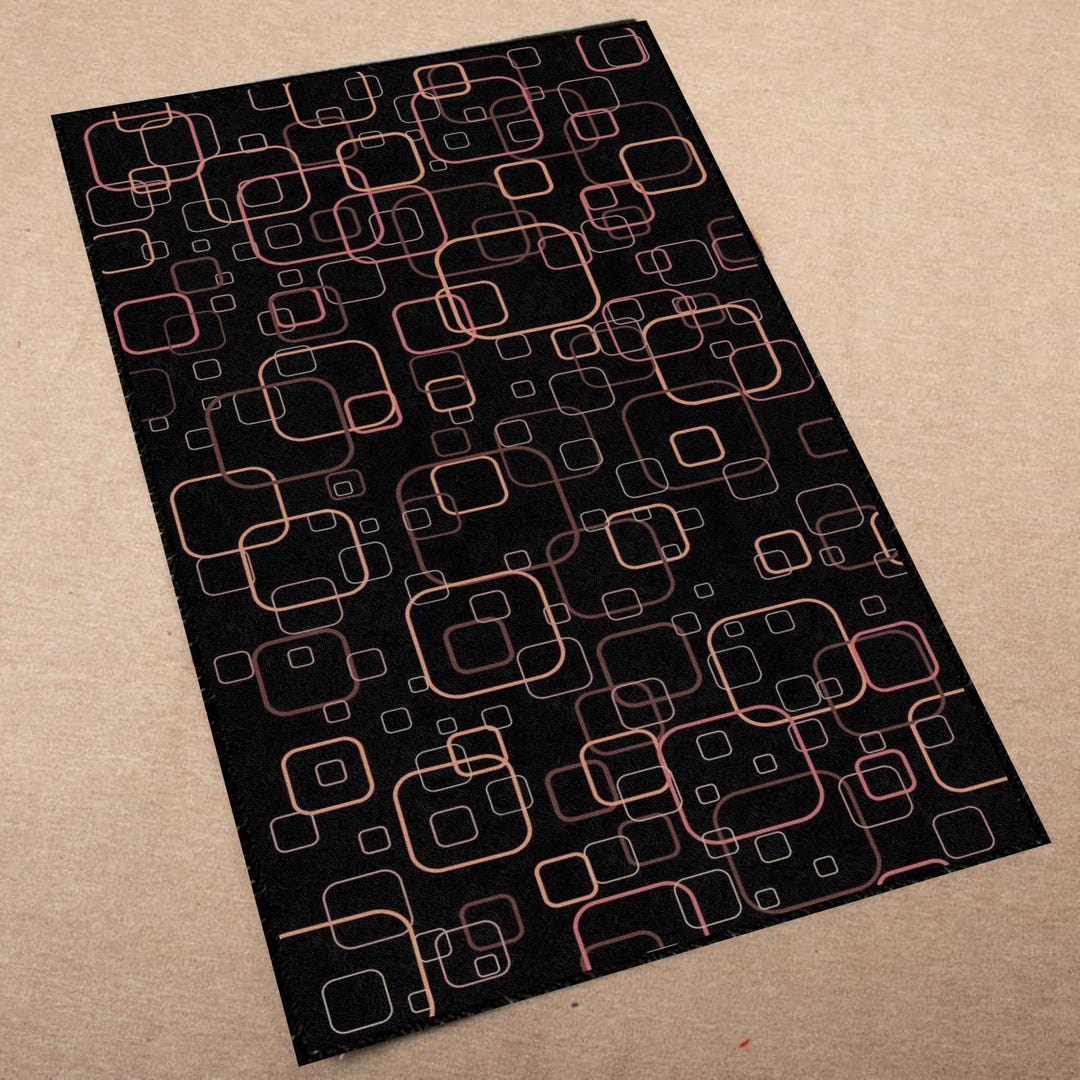 Square Shapes Carpet,birthday Carpet.turkish Carpet,room,carpet,runner ...