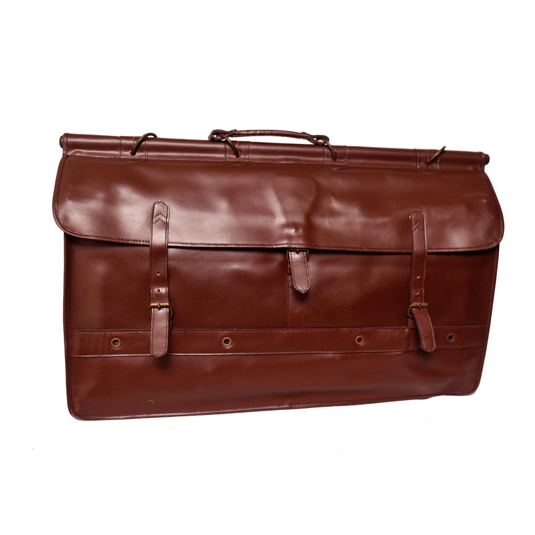 Handmade Brown Buffalo Leather Hunting Bag - Perfect Hunter Gift for ...