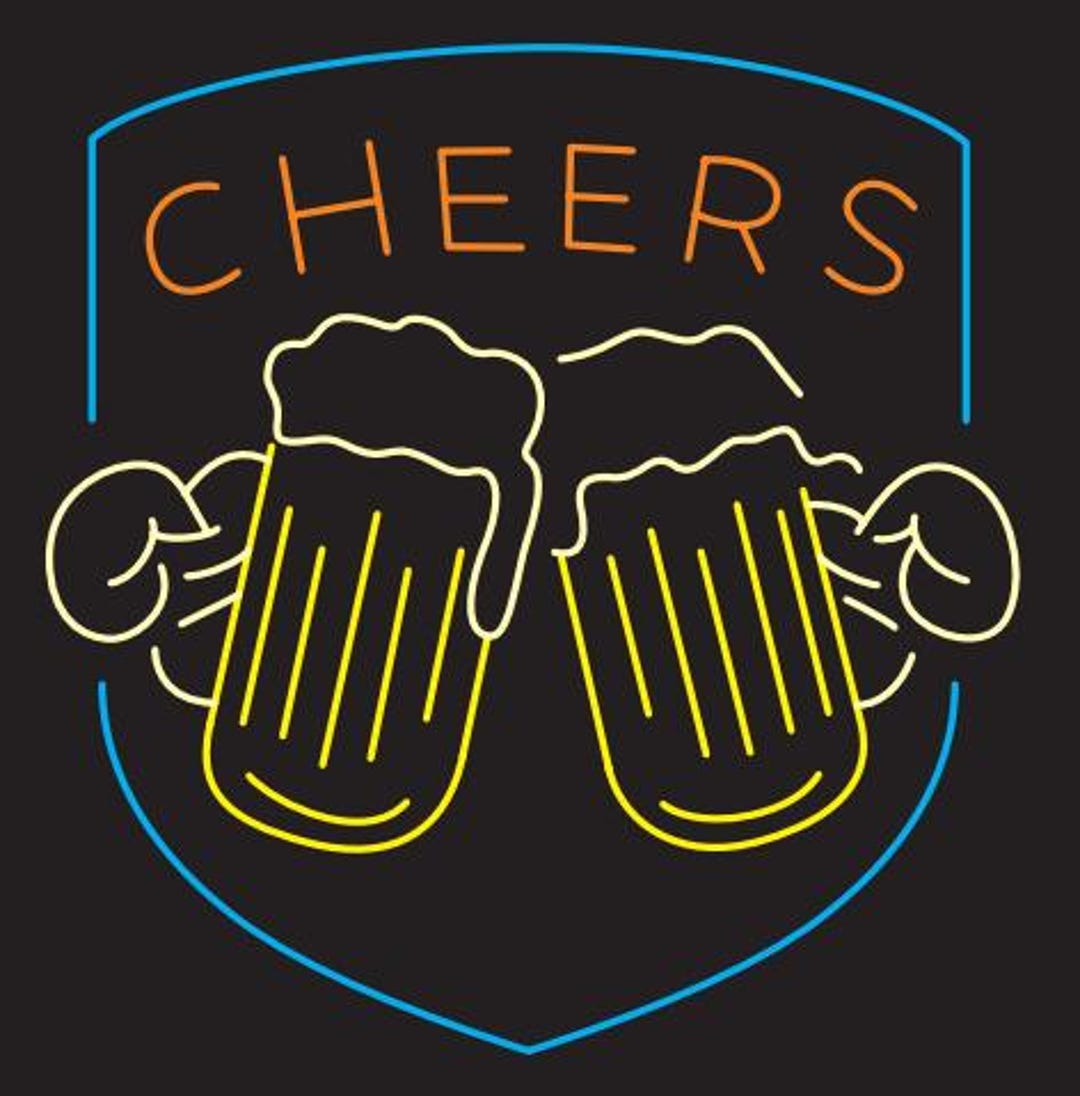 Bar Neon Sign Digital Files | PDF and Coreldraw for CNC and Laser - Etsy