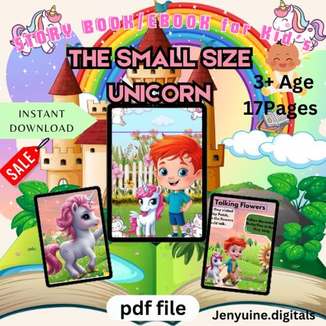 Story Book for Children/digital Download - Etsy