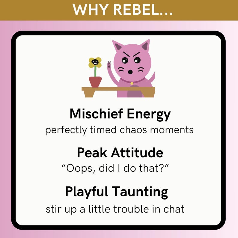 Cute Cat Emote, Animated Twitch Emote, Mischievous Discord Emote, Chaos ...