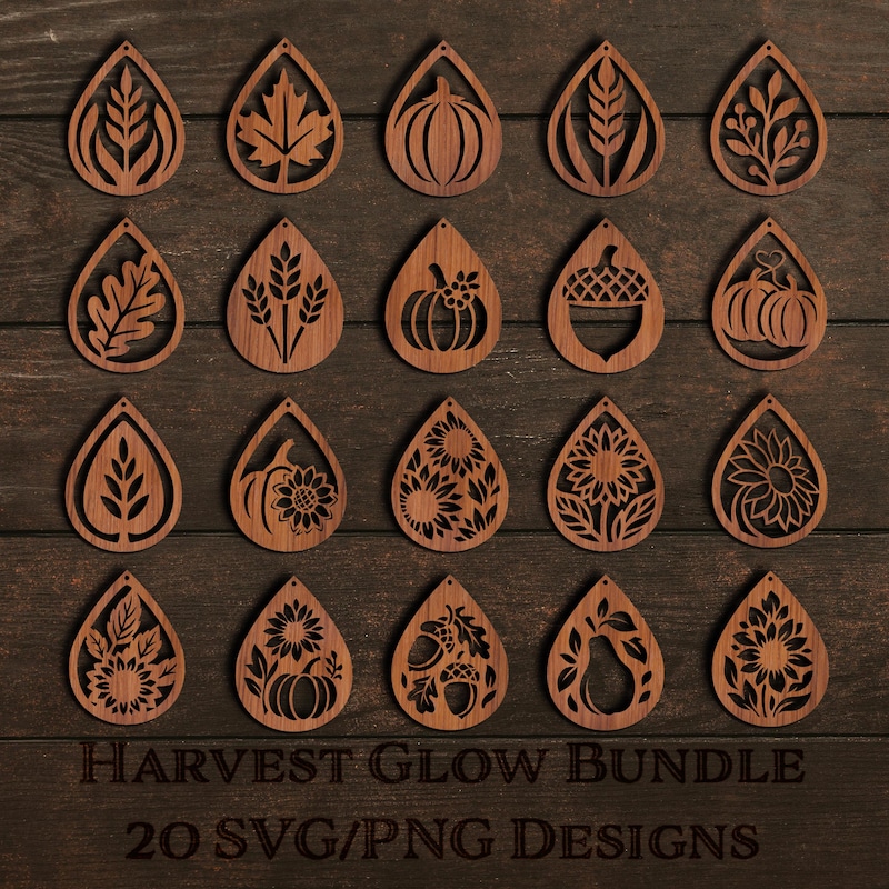 Dangle Earrings for Autumn - Etsy