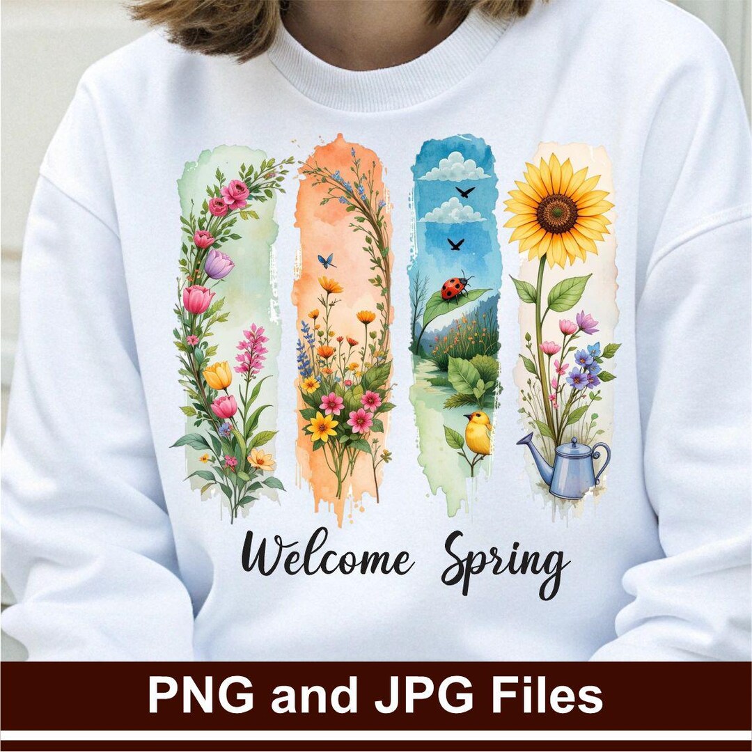 First Day of Spring Shirt Png Best Retro Floral Art With Amazing ...