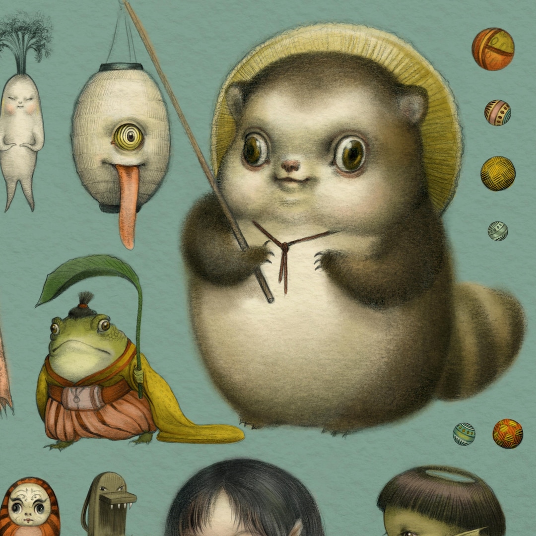 Yokai - 14x11 -open Edition- Signed -fine Art Print by Mab Graves - Etsy