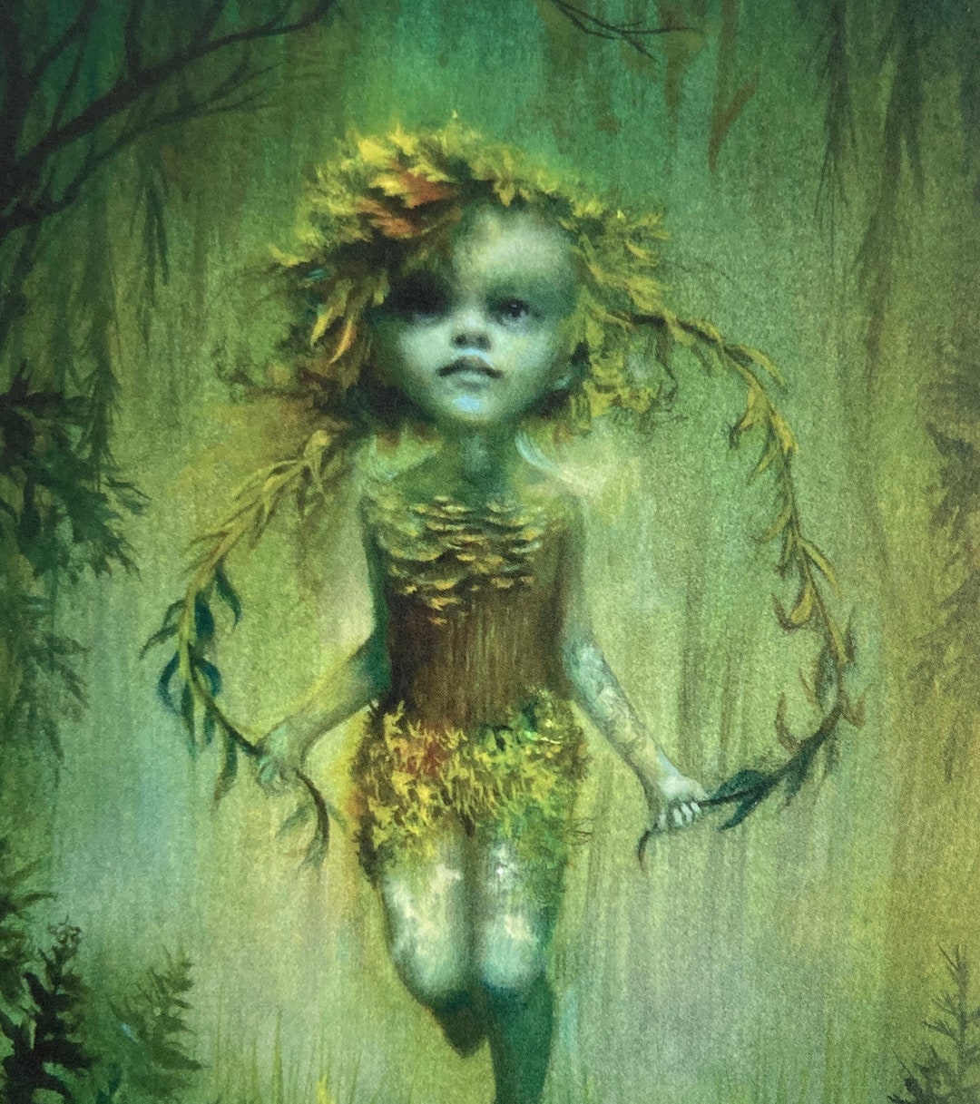 Dryad 5x7 Mini Art Print by Mab Graves - Etsy