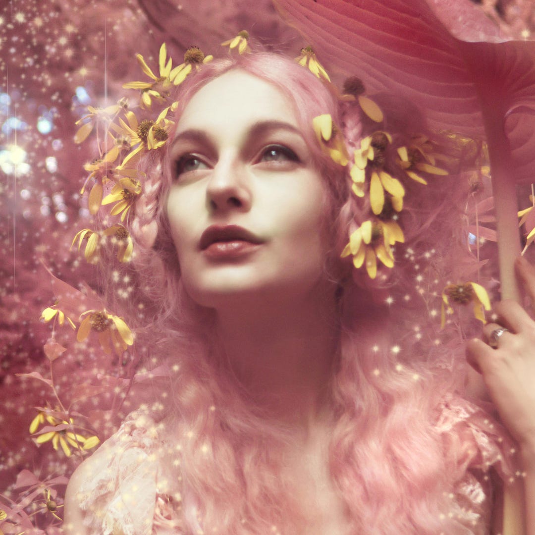 Changeling Elowen Art Print – Signed Faerie Tale Portrait - Etsy