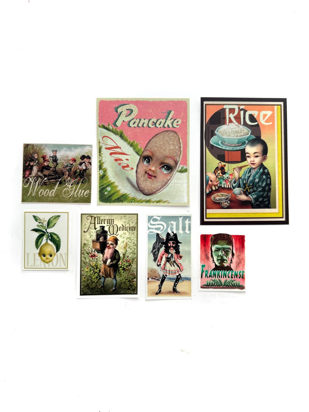 Mab Graves Retro Cleaning Labels - DIY Sustainable Living Stickers - Etsy