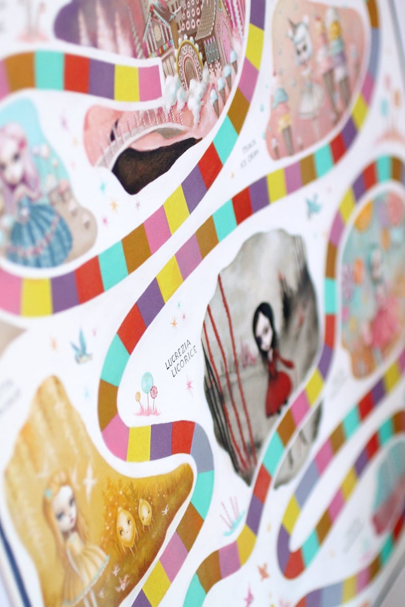 Candyland - the Story - Limited Edition Signed and Numbered 16x20 Fine ...