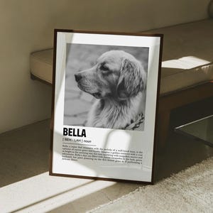 Dog's Story Custom Pet Poster, Custom Pet Poster, Custom Pet Story ...
