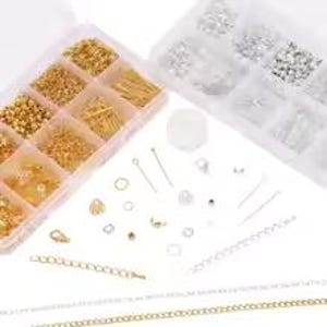 1set/bag Jewelry Making Starter Kit Earrings Necklace Findings DIY ...