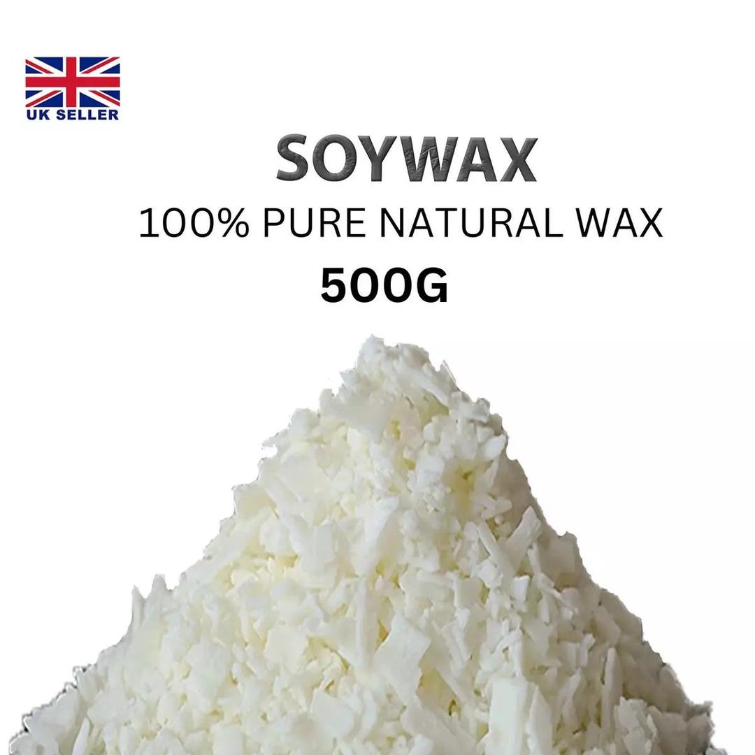 Natural Soya Wax 1kg – Premium Candle Making Supplies, Eco-friendly - Etsy