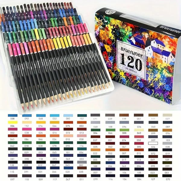 Colored Pencil Set - Etsy
