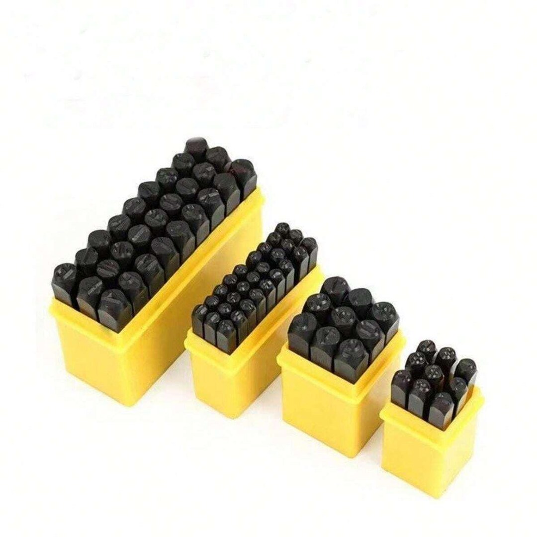 Heated Steel Puncher Set 0-9 Numbers A-Z Letters for Imprinting Arts ...